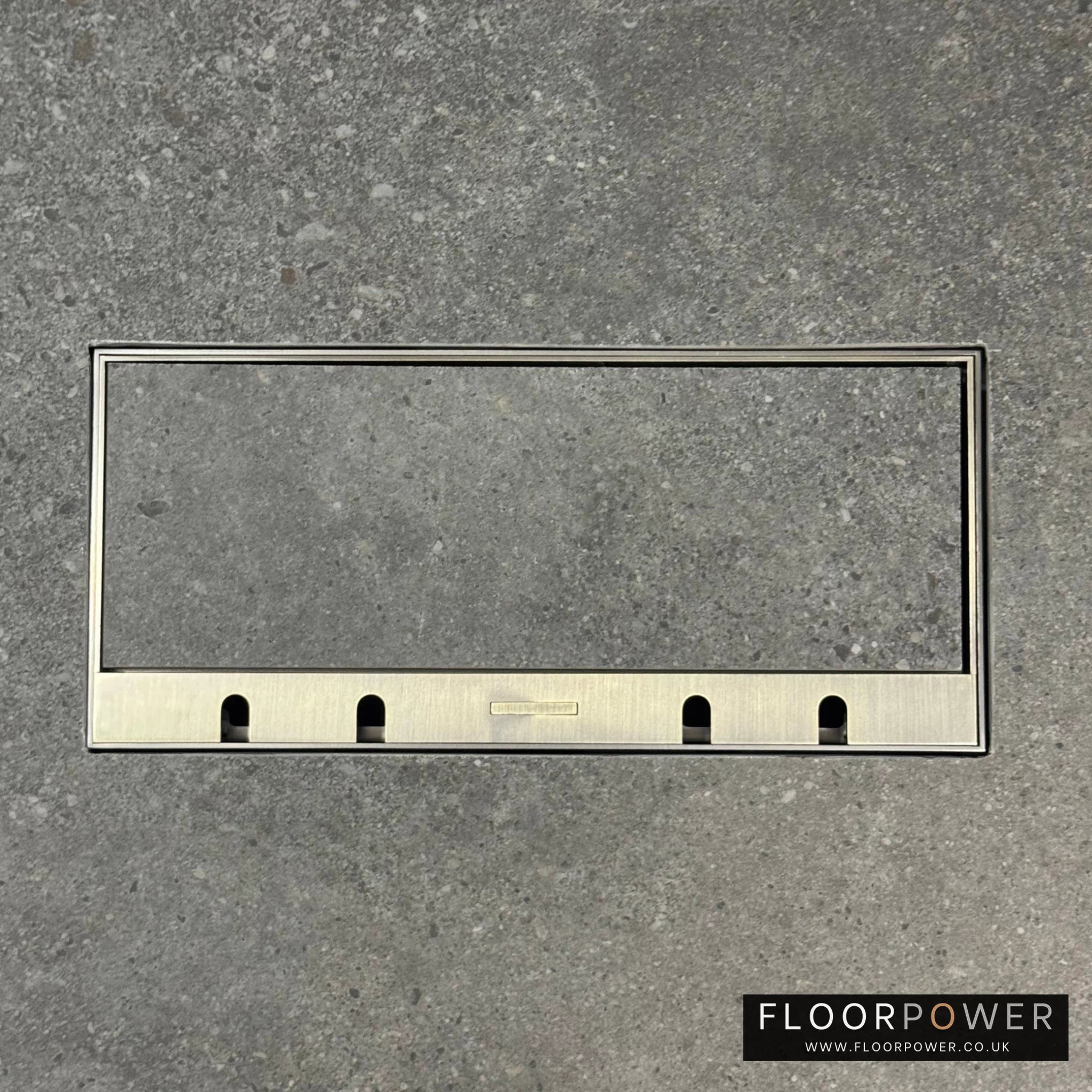 Network RJ45 Cat6 Ethernet Flush Recessed Floor Sockets - Antique Bras ...